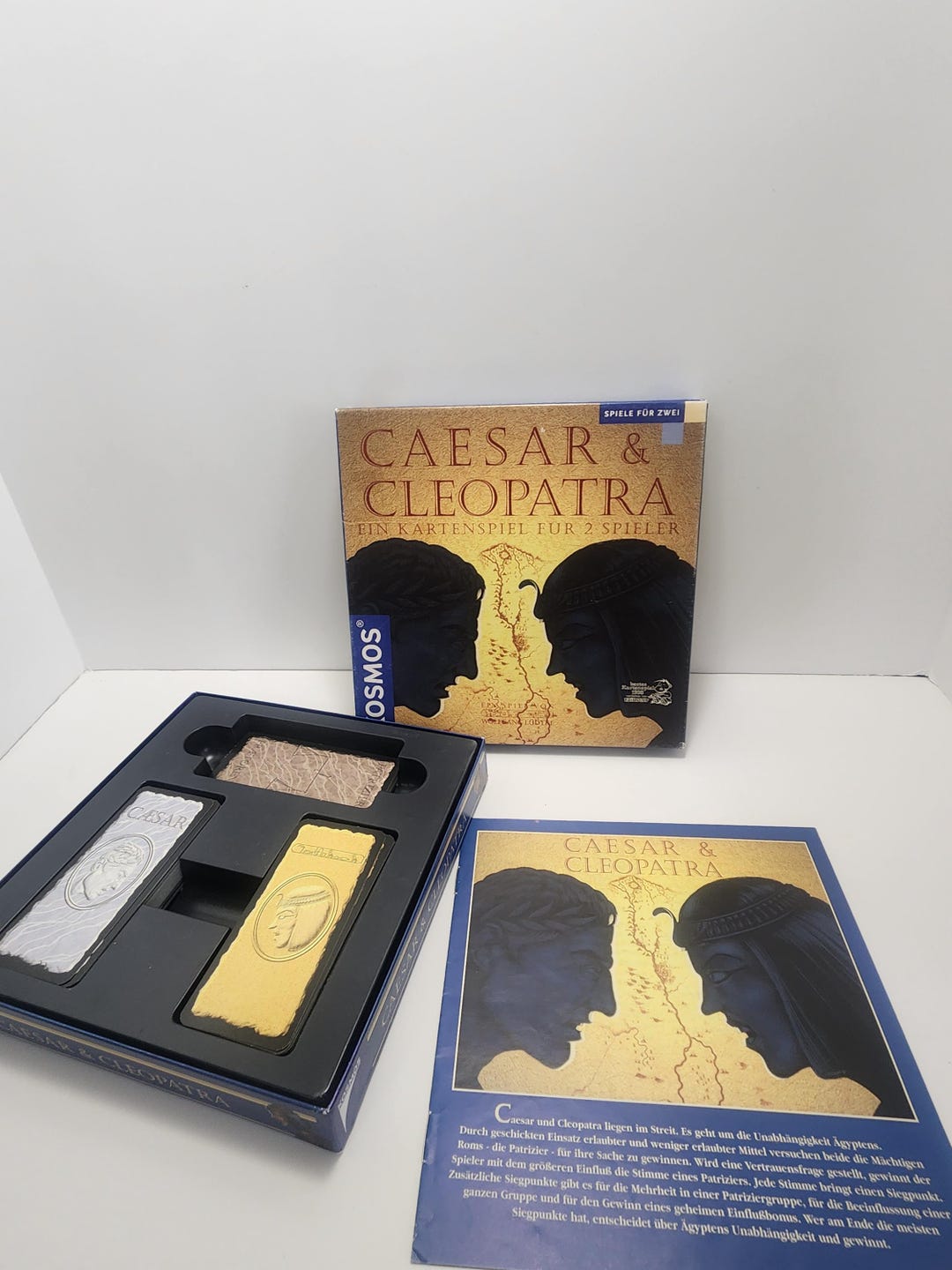 Caesar & Cleopatra Game - Family Games - History - Egypt - History ...