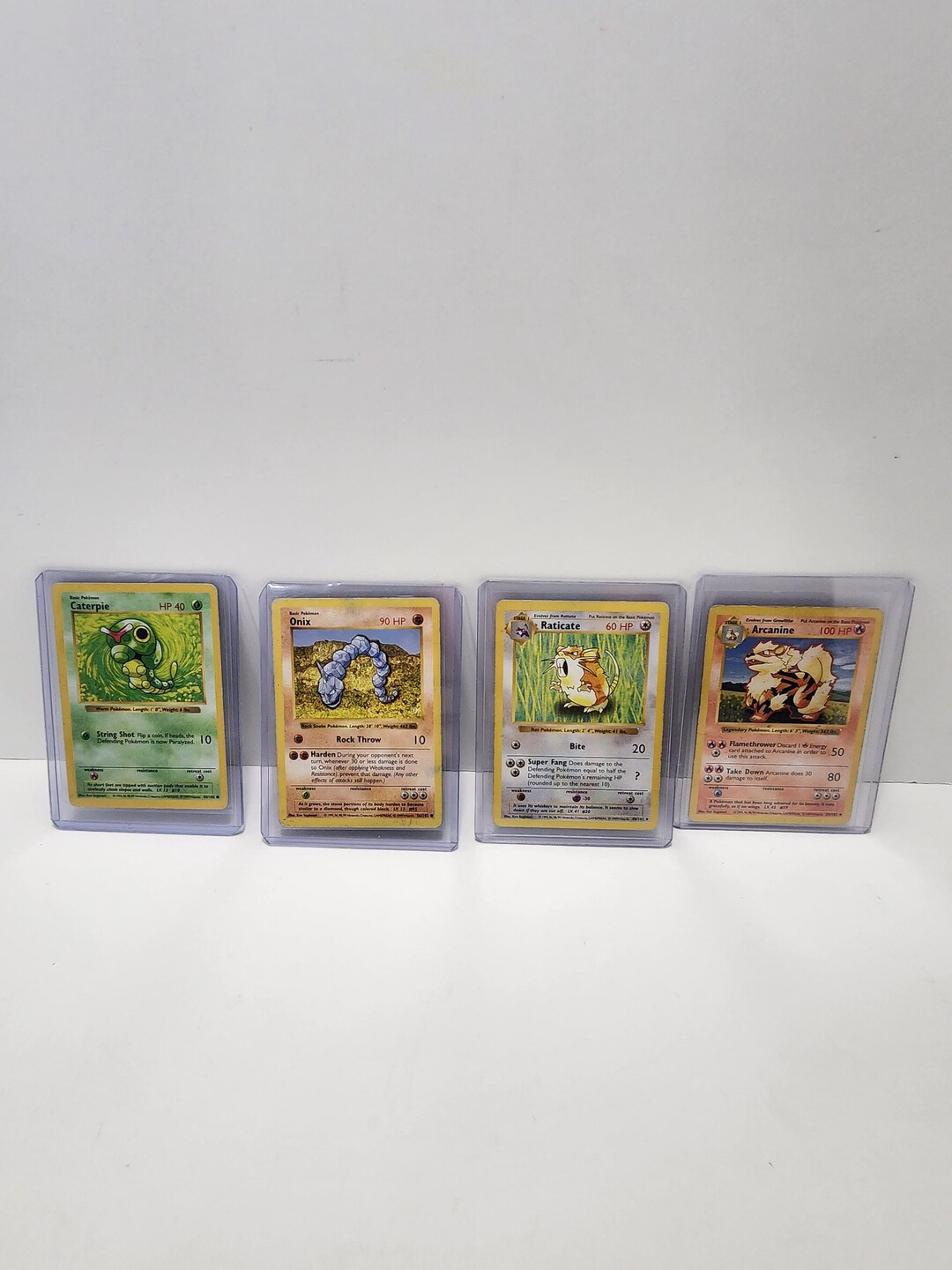Pokemon Trading Cards Vintage 1999 Shadowless Cards - Shadowless ...