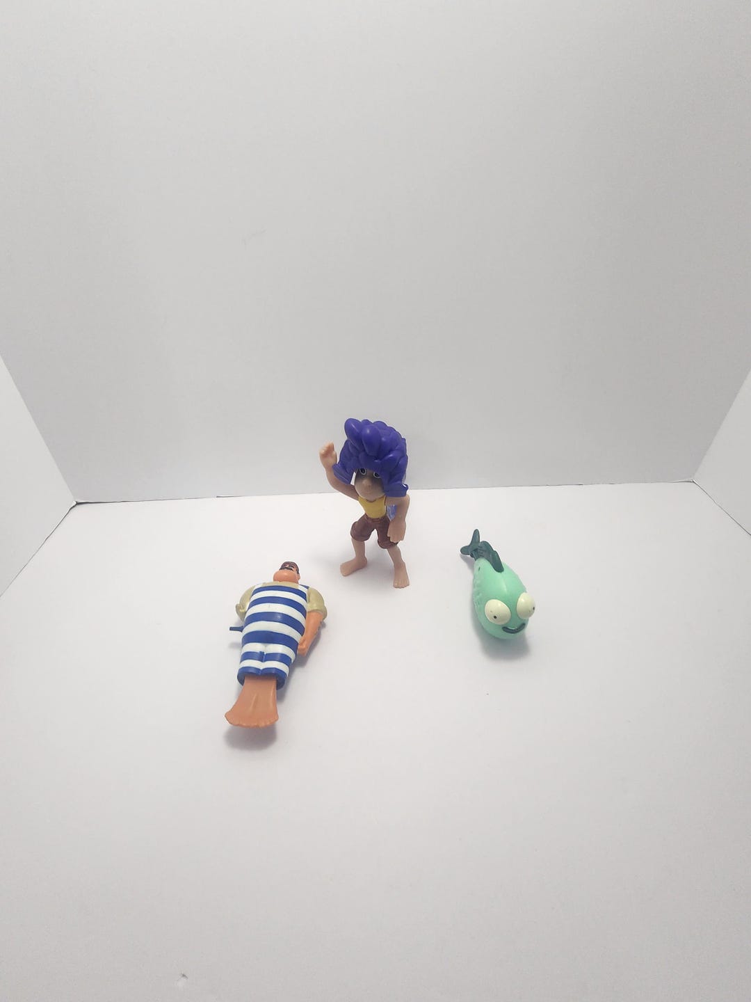 Disney Pixar Luca Toy Bath Swimming Figures LOT of 3 - Luca - Luca Toys ...