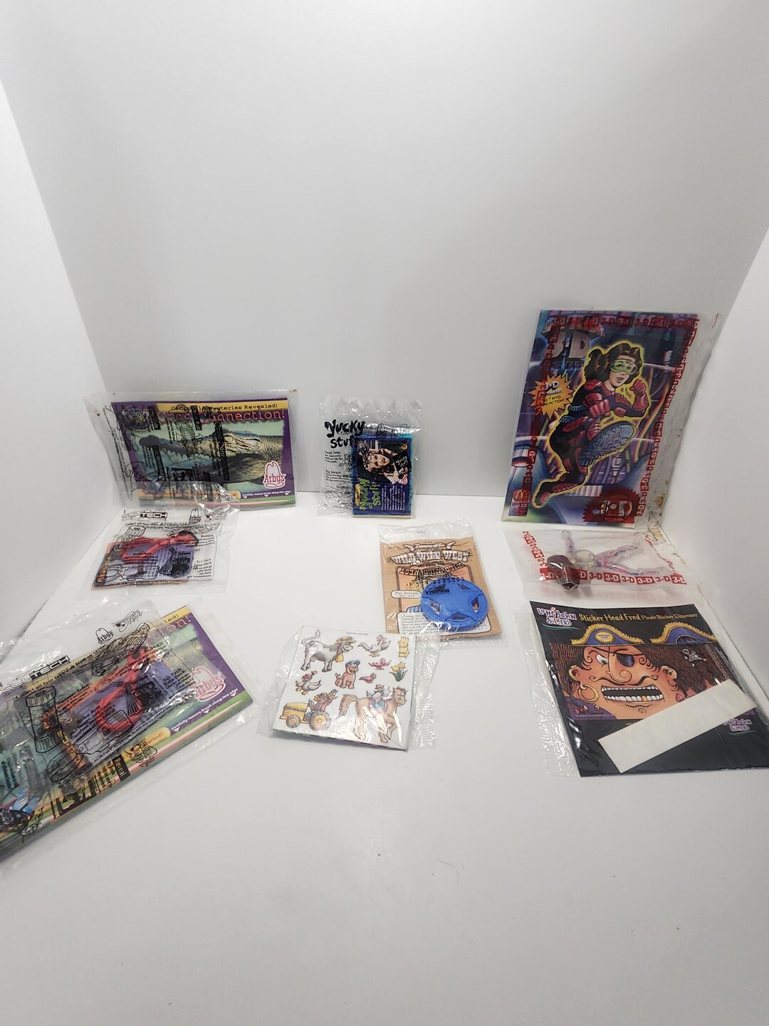 Kids Meal Vintage Toys and Stickers - Stickers - Farm - Arby's- Long ...