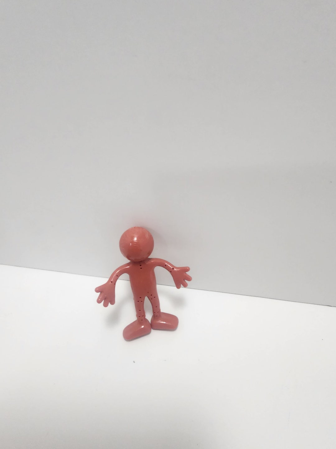 Bendable Vintage Rubber Figure - Etsy