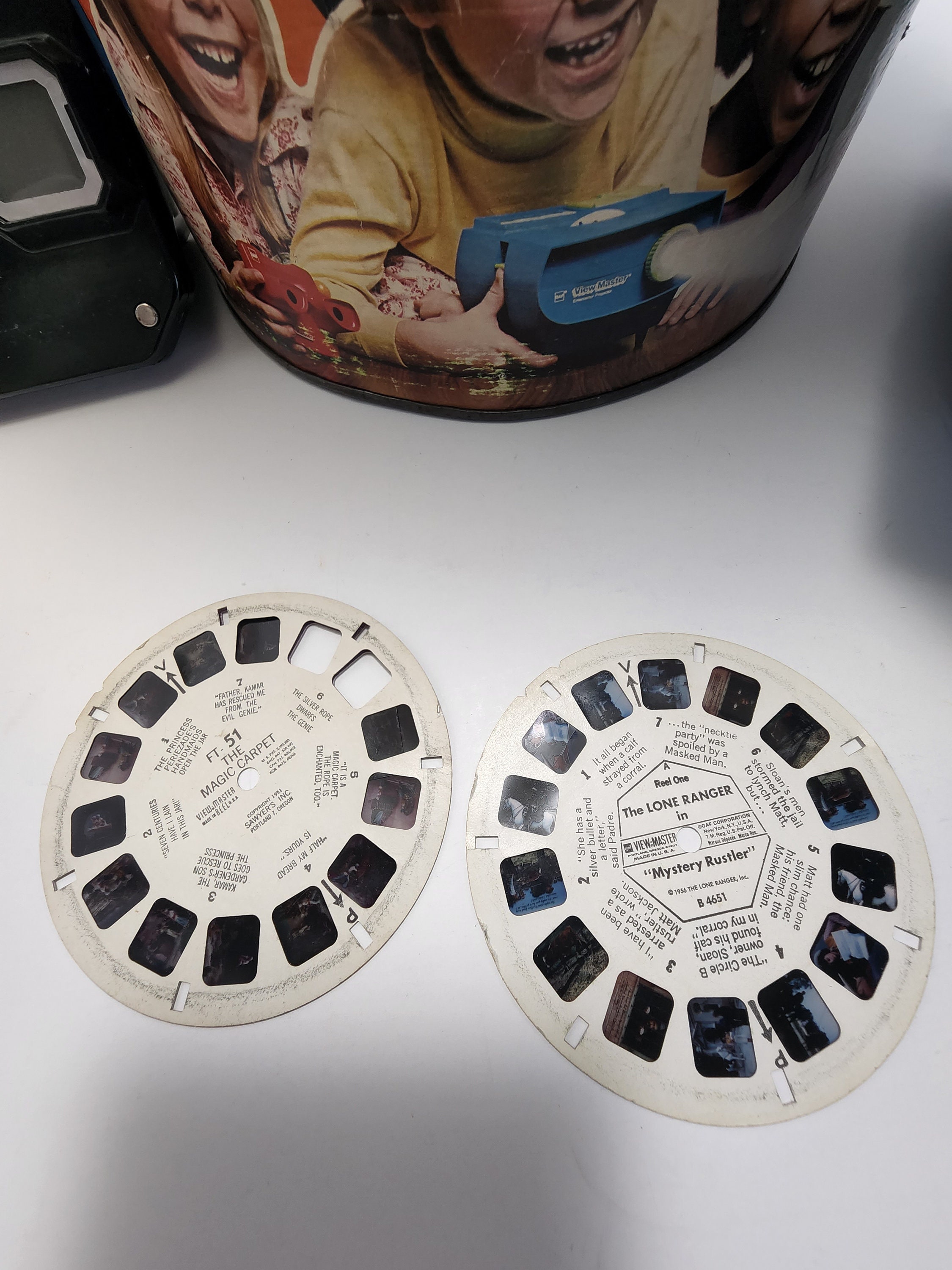 View Master 1970s Spaceman Theater in the Round - Gaf Viewmaster- View ...