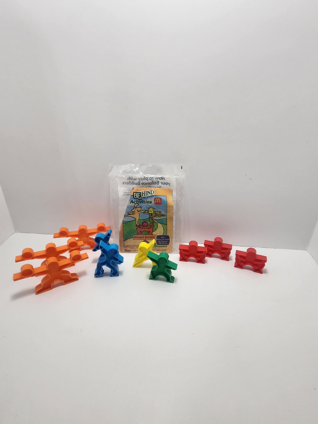 1992 Mcdonald's Behind the Scenes Balance Builders - Happy Meal Toys ...