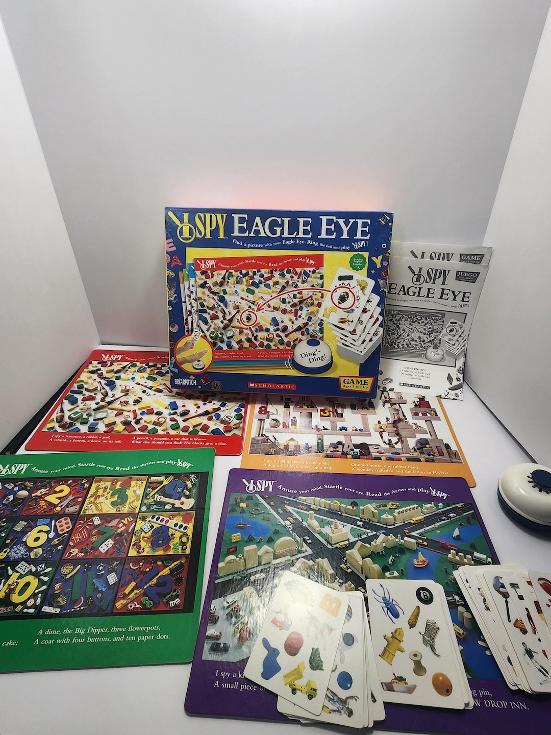 Eagle Eye I Spy Scholastic Board Game - Learning Games - School - Games ...