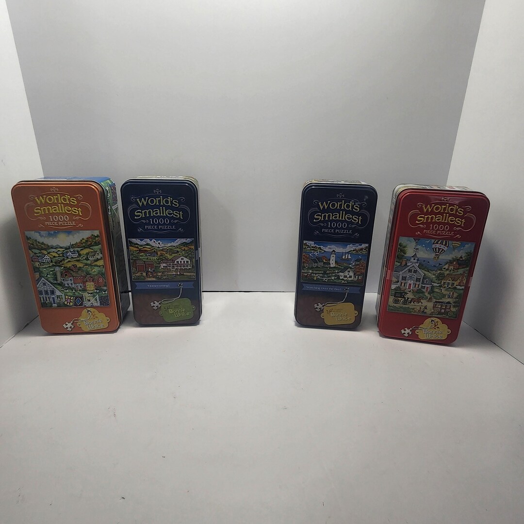 Vintage Early 2000's Puzzle in A Tin - Tins - Collectable Tins ...