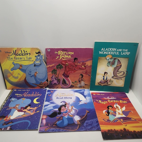Aladdin Books - Etsy