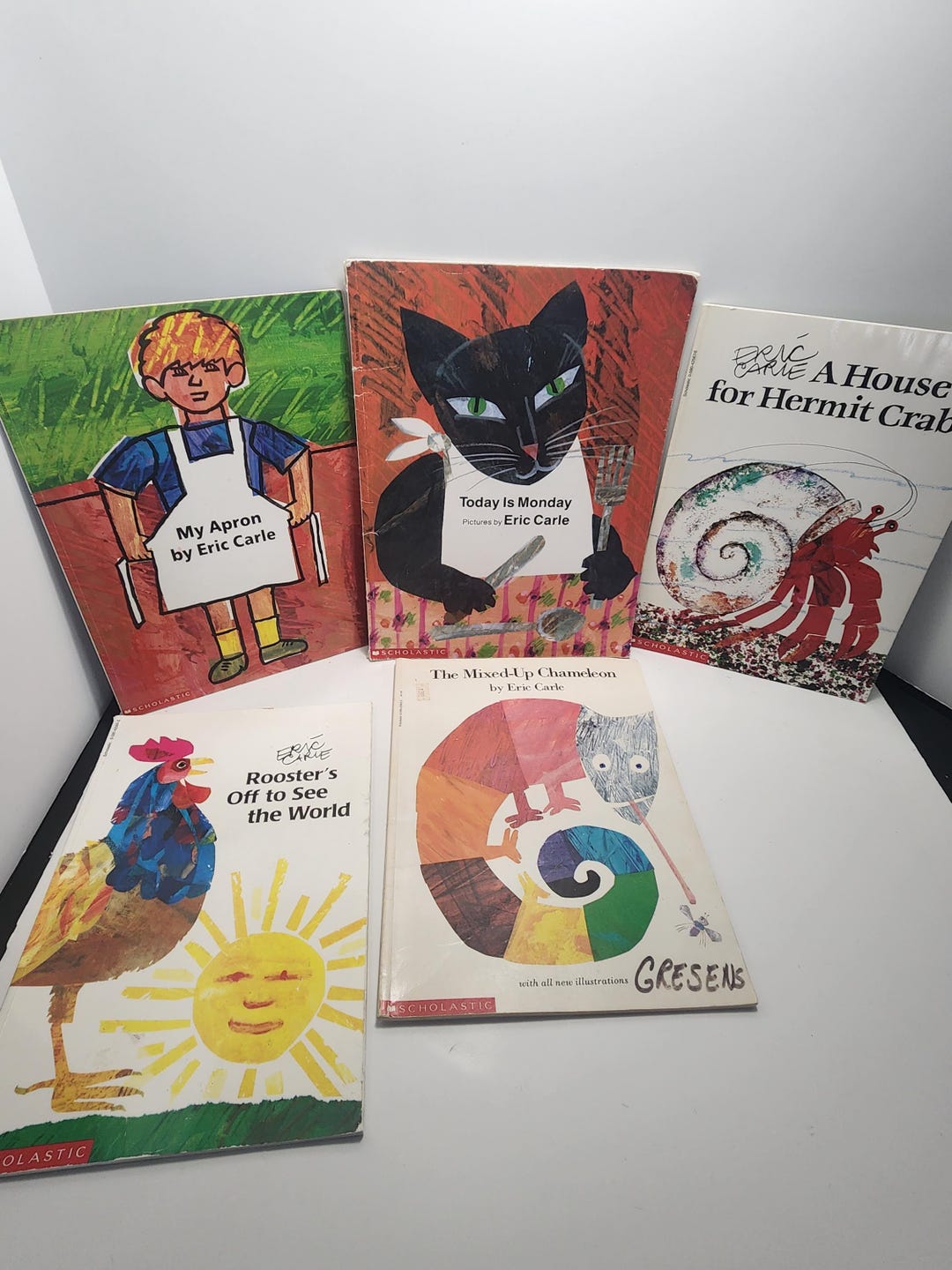 1989 Eric Carle Children's Books Lot of 5 - Eric Carle - Roosters off ...