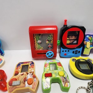 Handheld Vintage Games From Mcdonald's 1990s to 2000s - Handheld Games ...