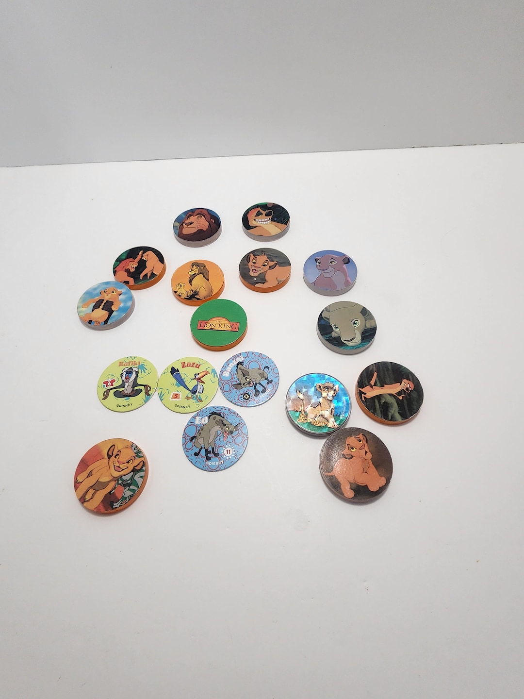 Disney the Lion King Pogs - Pogs - Vintage Toys - Disney - the Lion ...