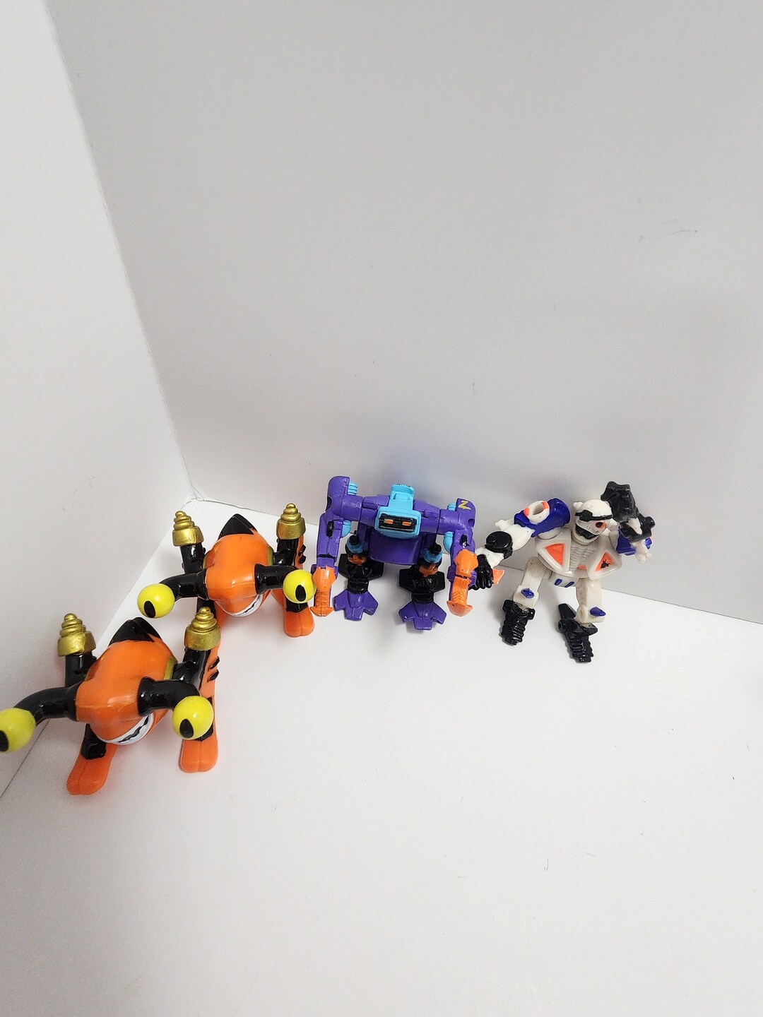 Galoob 1990s Micro Machine Bots Lot - Micro Machines - Burger King Toys ...