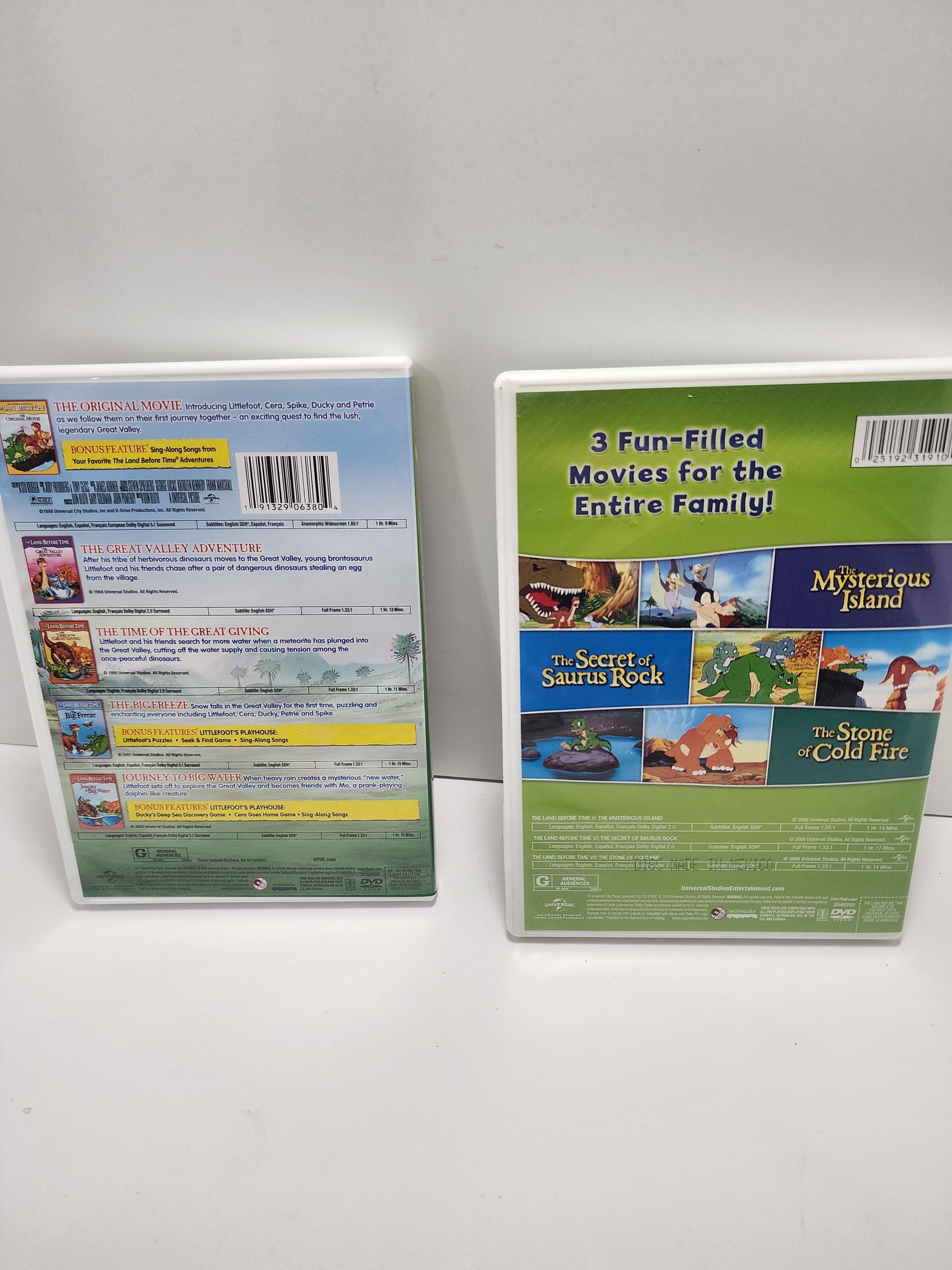Land Before Time DVD Set 8 Movies in 1 the Land Before Time - Etsy