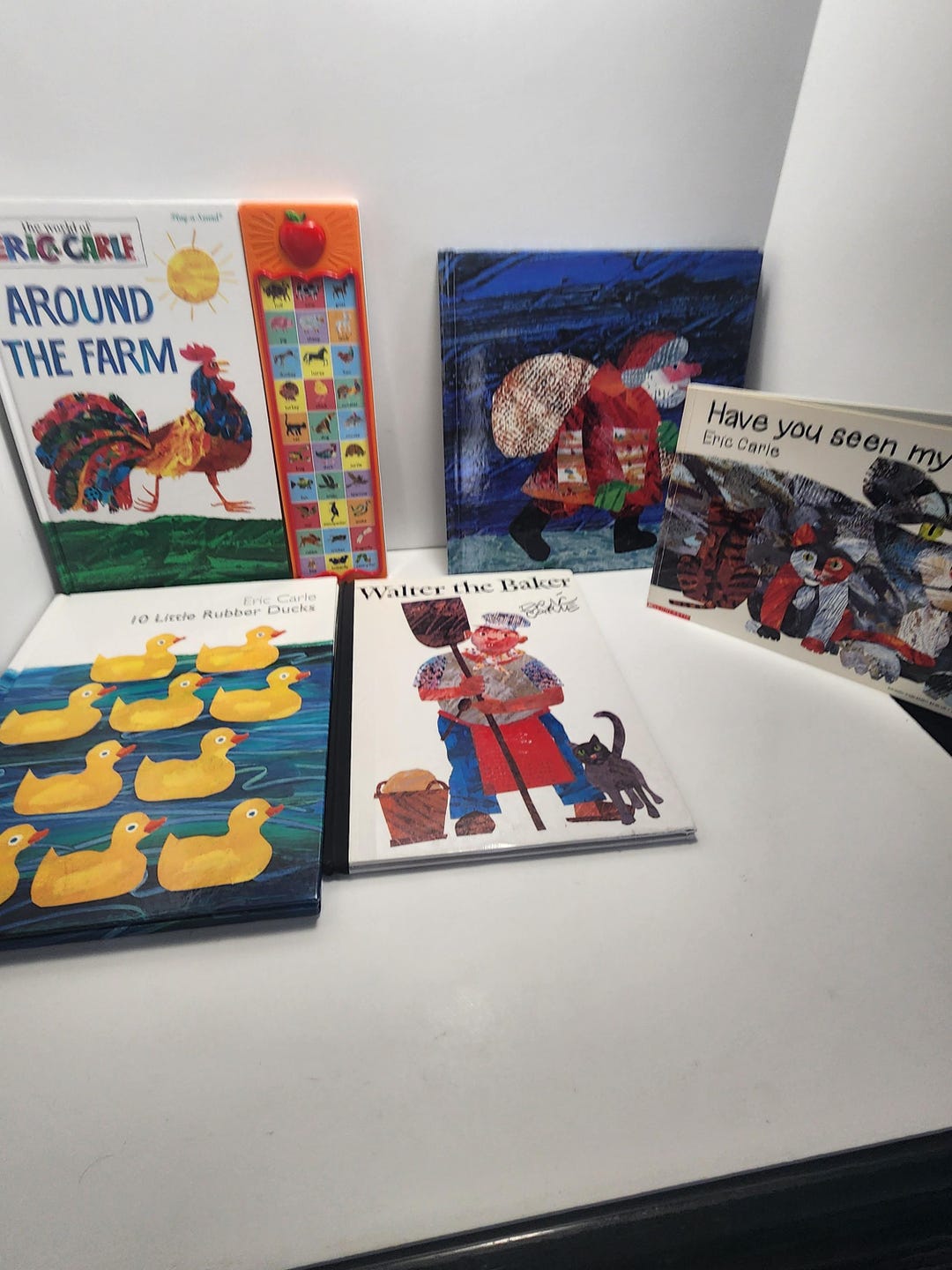 Eric Carle Vintage Book Lot of 5 - Interactive Books - Animal Books ...