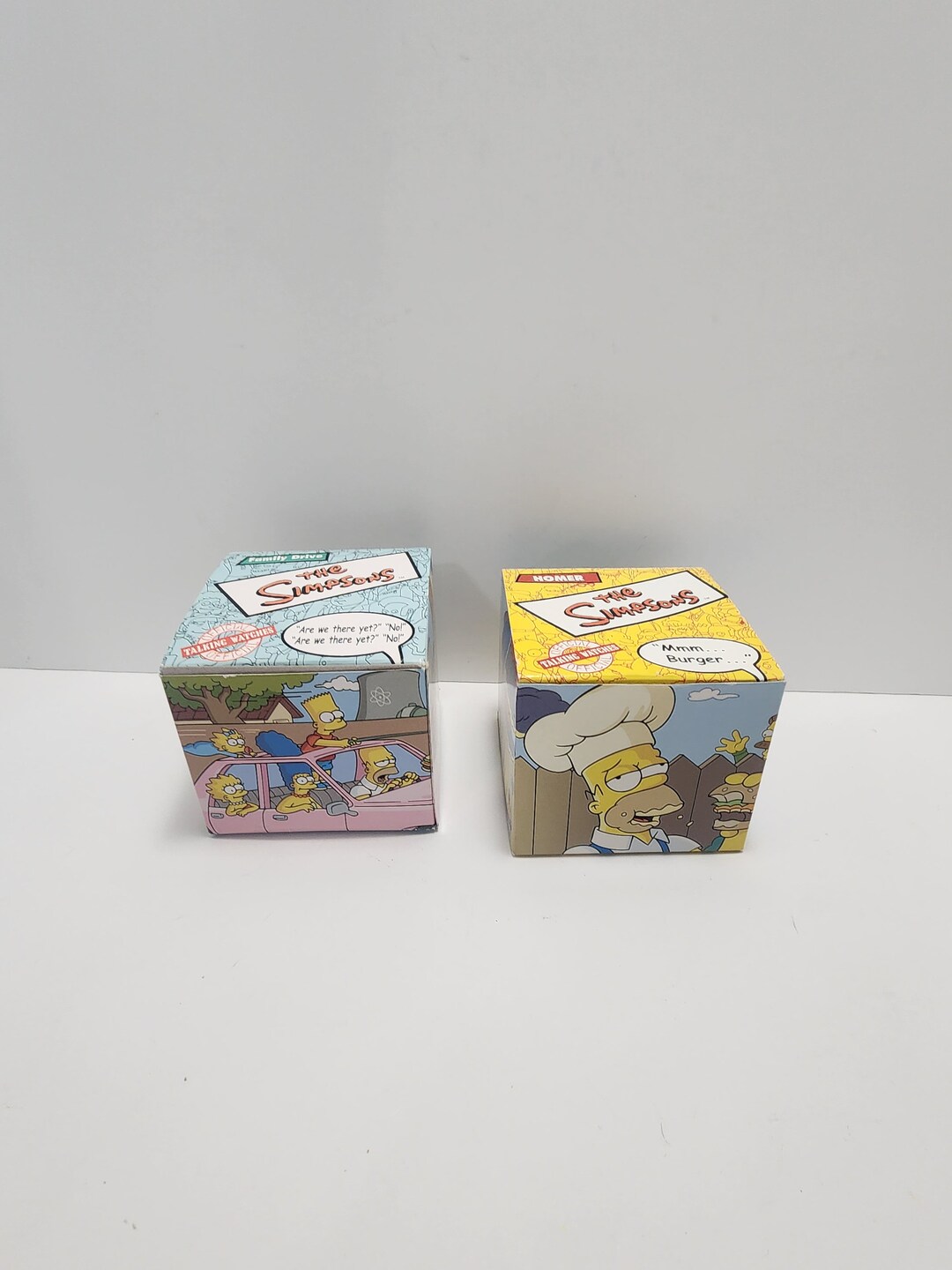 The Simpsons 2002 Collectable Talking Digital Watch Burger King Watches ...