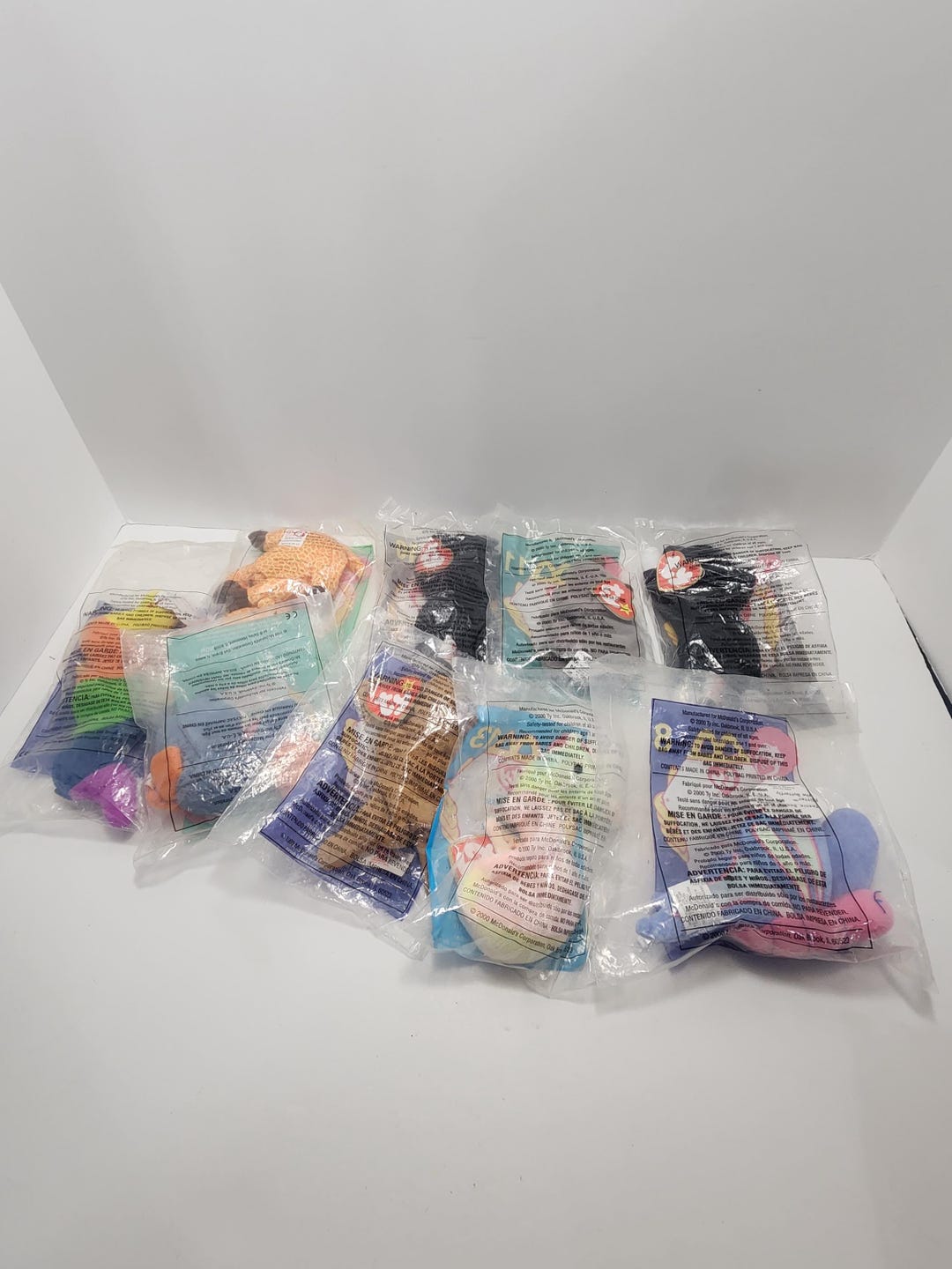 Ty Beanie Babies 1990s Vintage Happy Meal Toys LOT - Happy Meal Toys ...