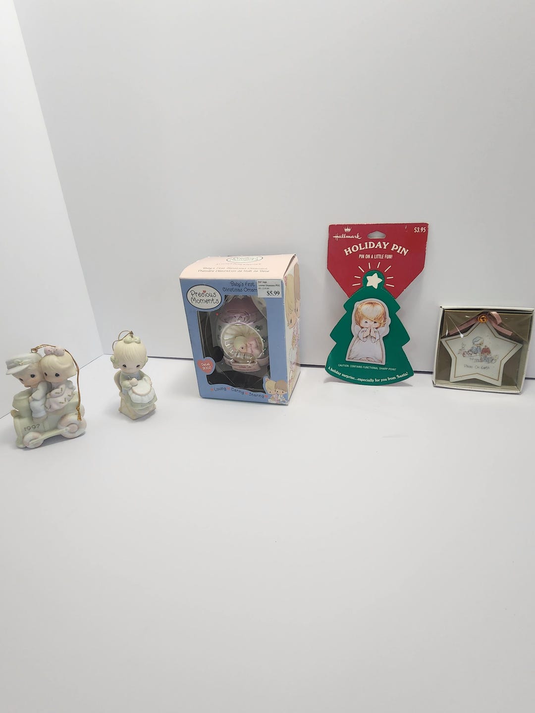 Precious Moments Vintage Christmas Ornaments - Precious Moments ...