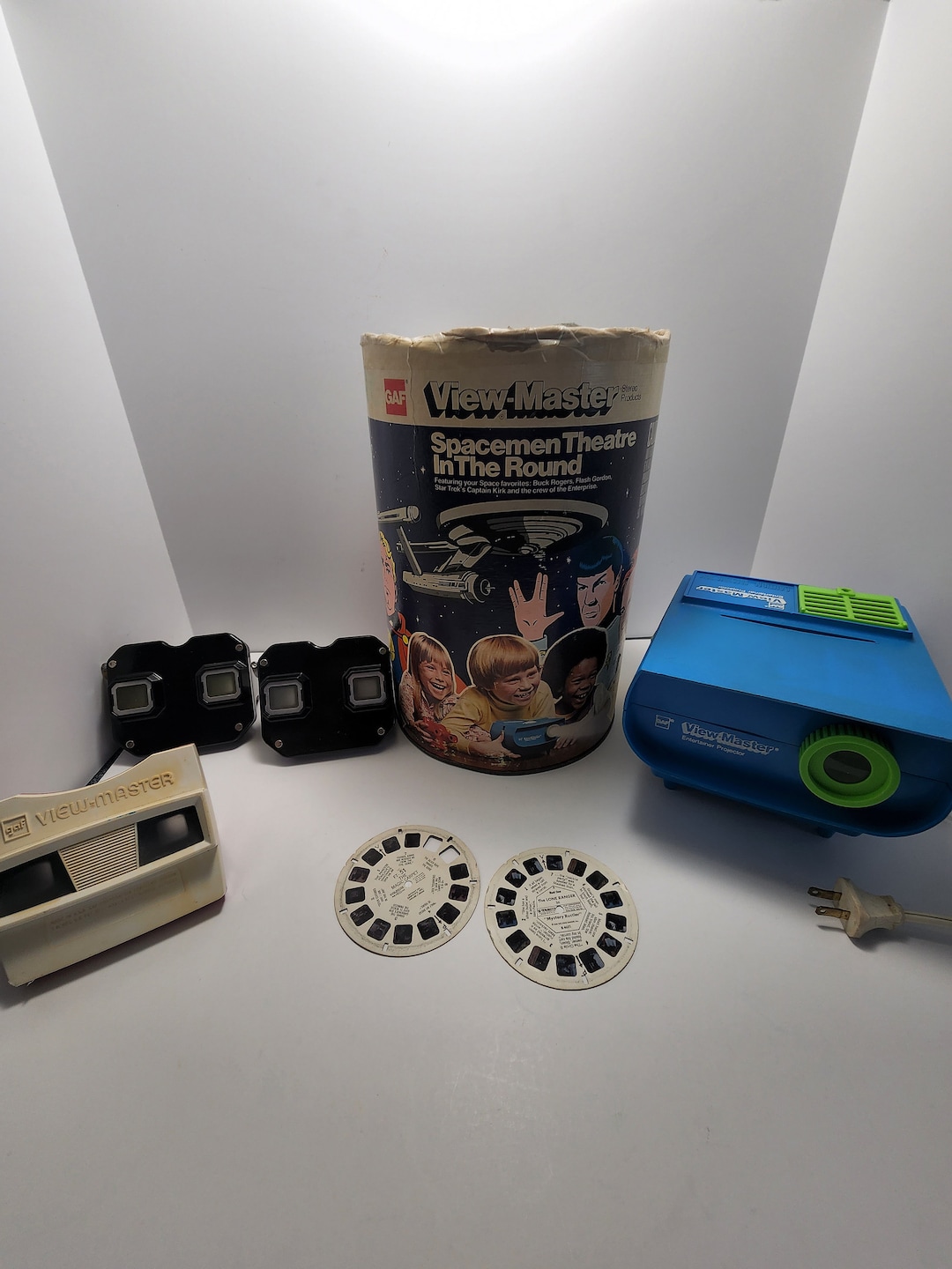 View Master 1970s Spaceman Theater in the Round - Gaf Viewmaster- View ...