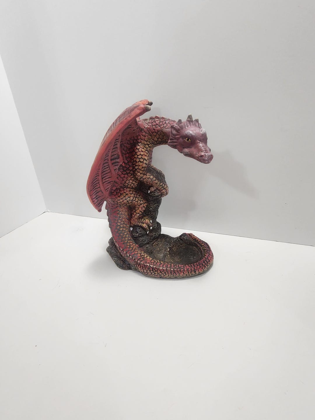 Dragon Vintage Figurine - Figurines - Dragon - Dragons - Dragon Statue ...