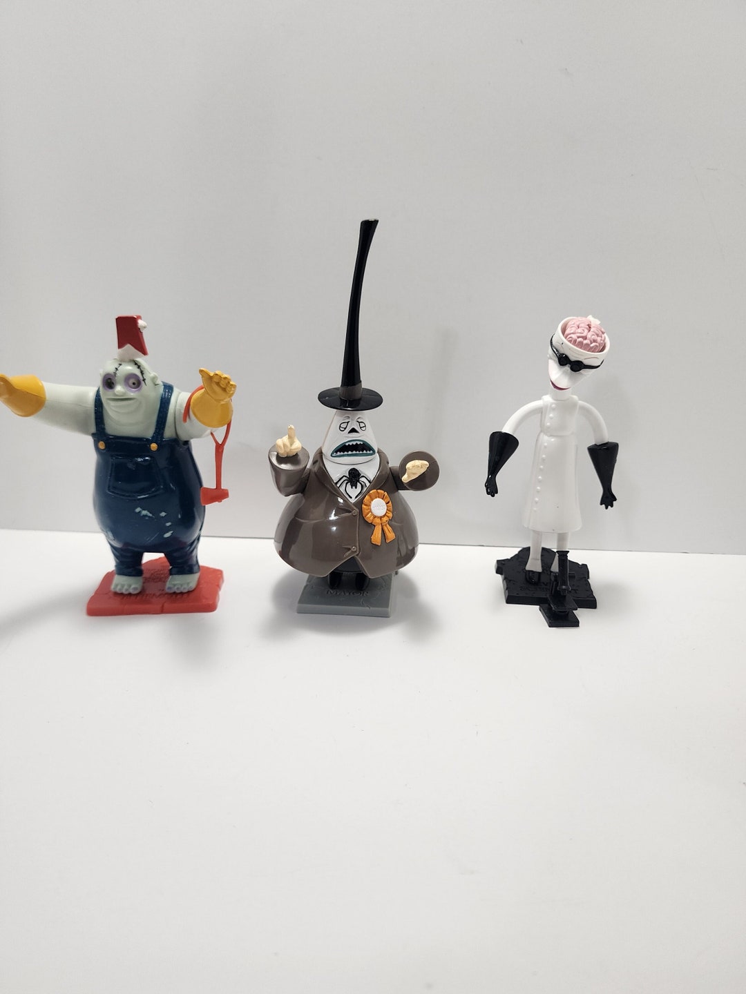 Disney RARE 1993 the Nightmare Before Christmas Action Figures the ...