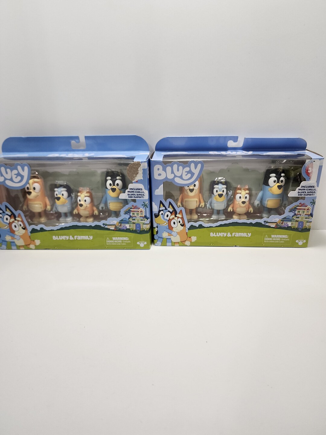 Bluey Family and Friends Action Figure Pack of 4 New in Box Bluey Bluey ...