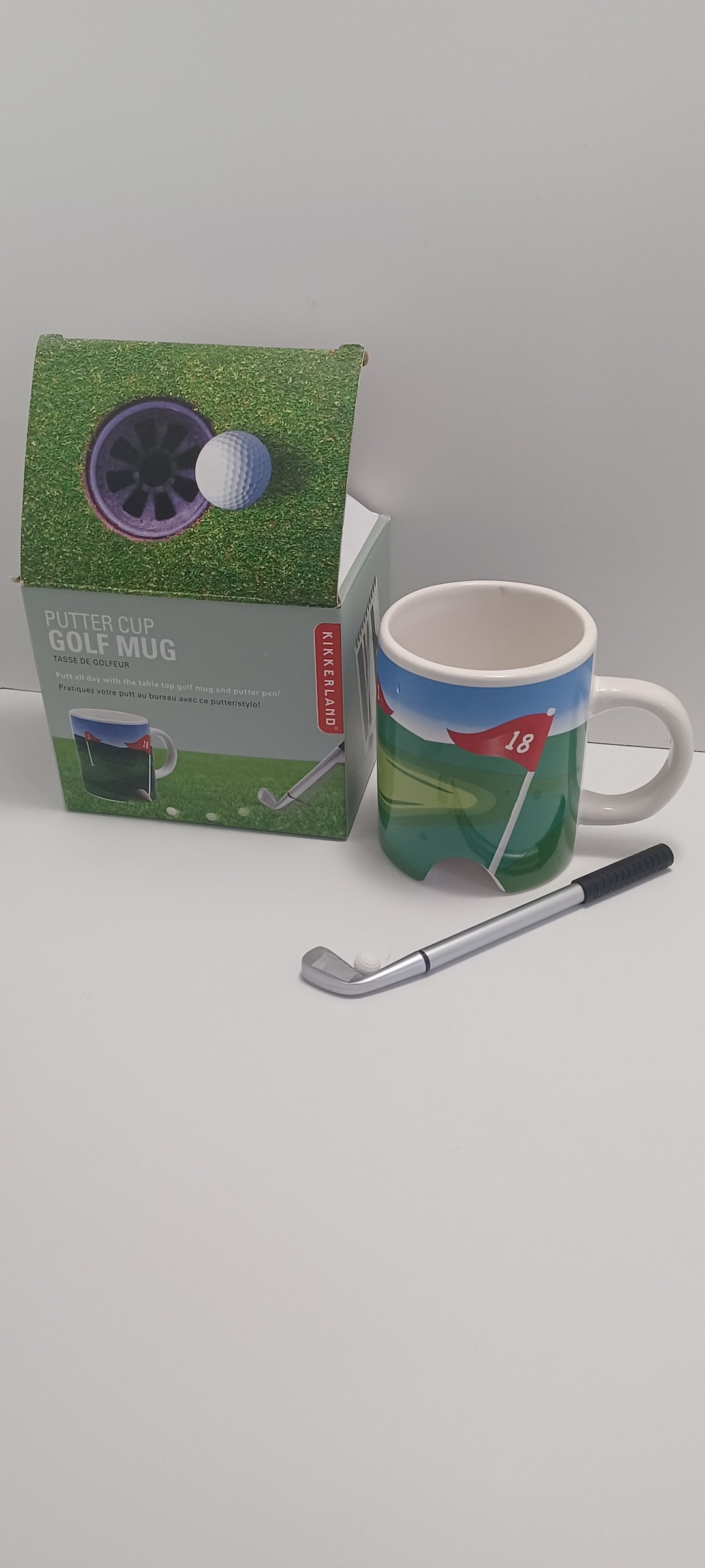 Golf Mug Gift Set With Ball and Putter - Golf - Golf Gifts - Mug ...