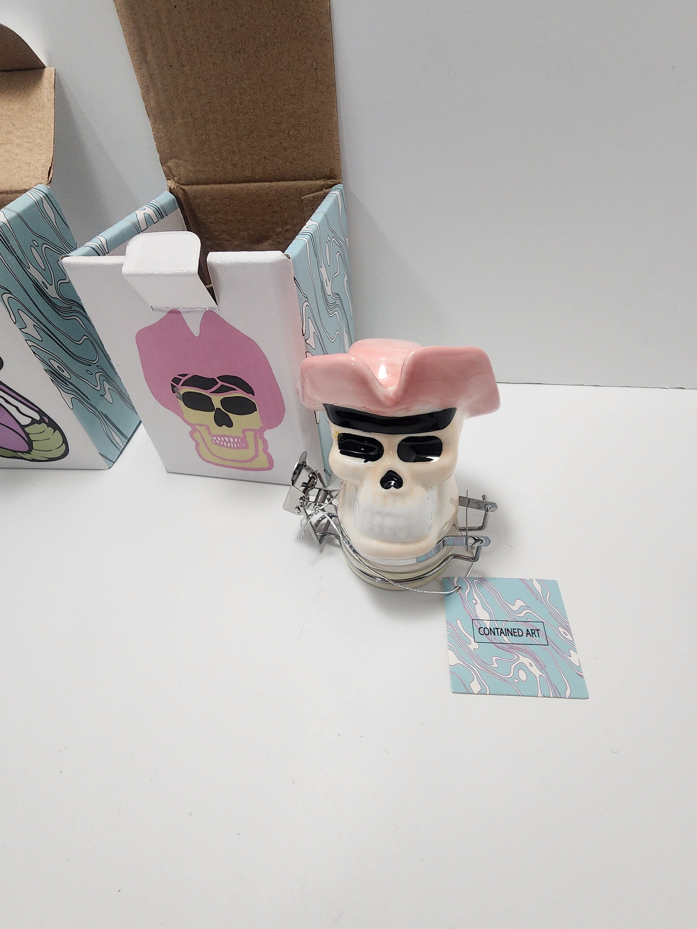 Porcelain Contained Art Rare Stash Jars Limited Edition - Etsy