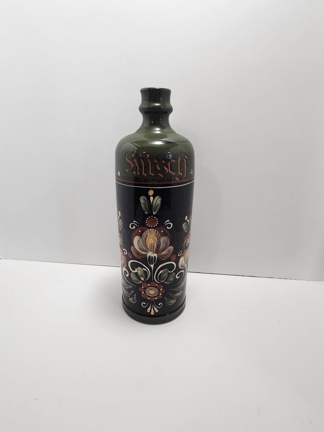 Antique German Liquor Bottle Kirsh, "cherry Brandy" - German - German ...
