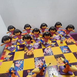 Dora the Explorer 2000s Wooden Game Box - Nick Jr - Dora the Explorer ...