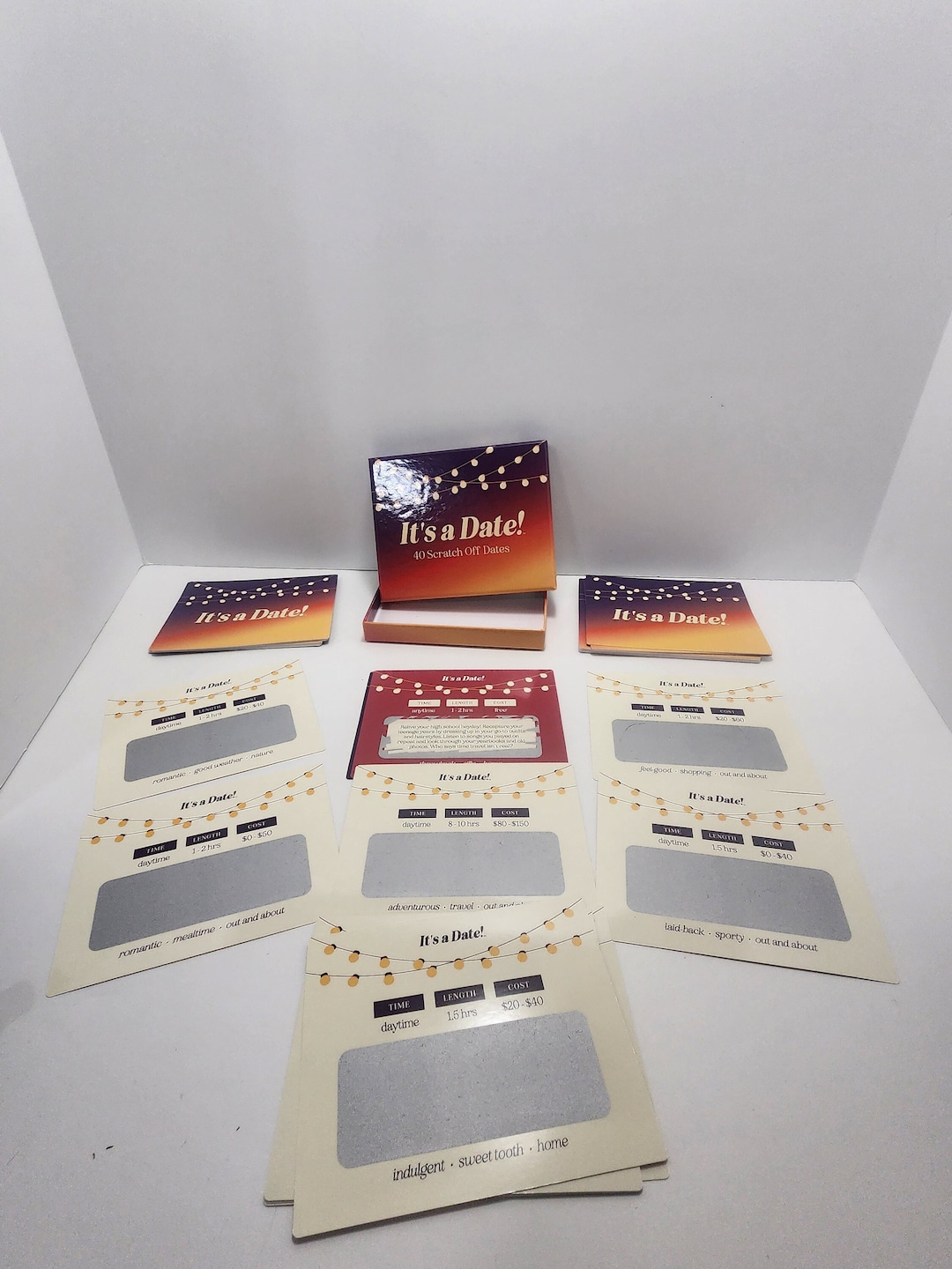 It's A Date Scratch off Date Ideas - First Date - Couples - Couples ...