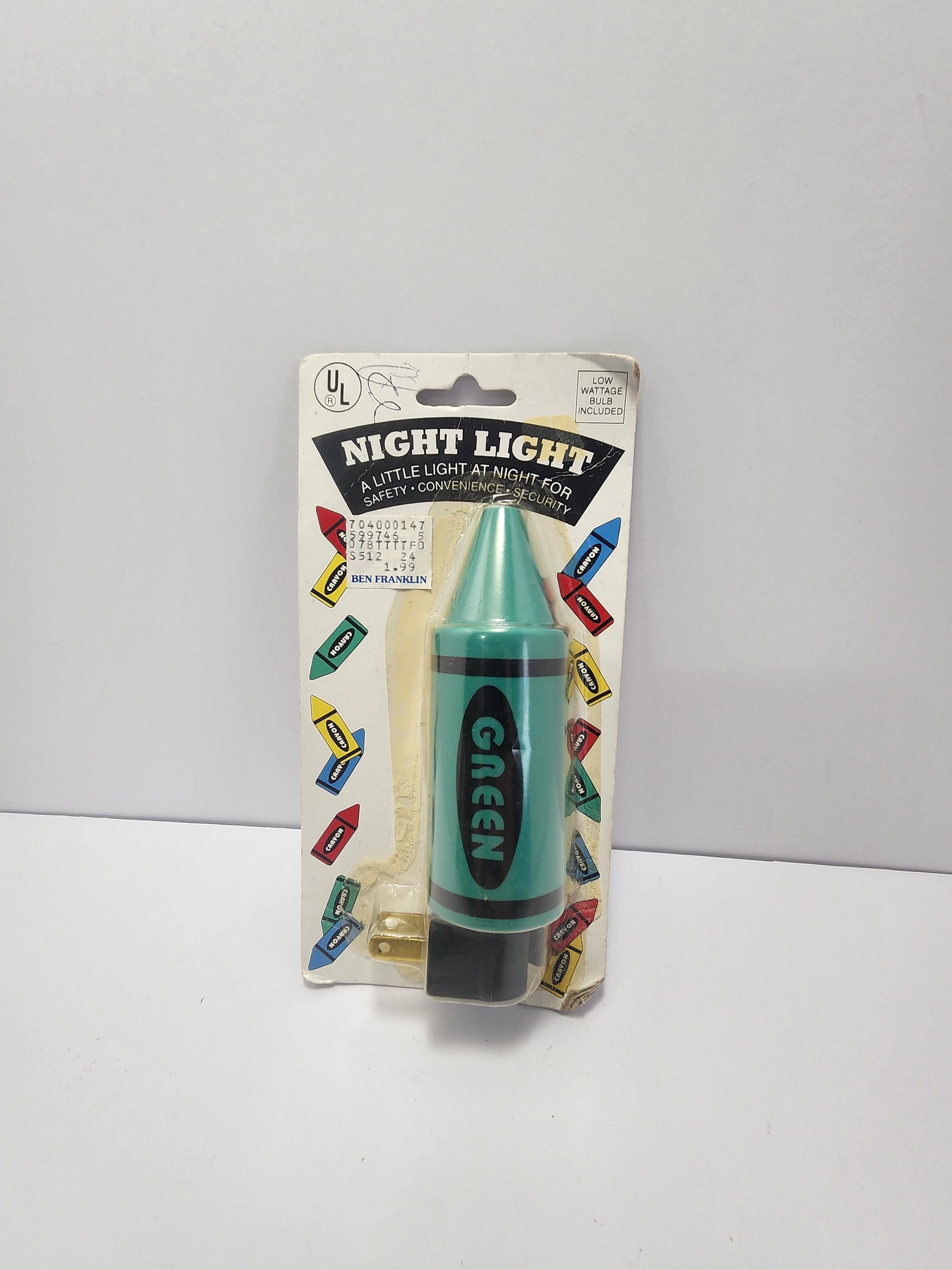 Crayola Crayon Vintage Ben Franklin Night Light - Night Lights ...
