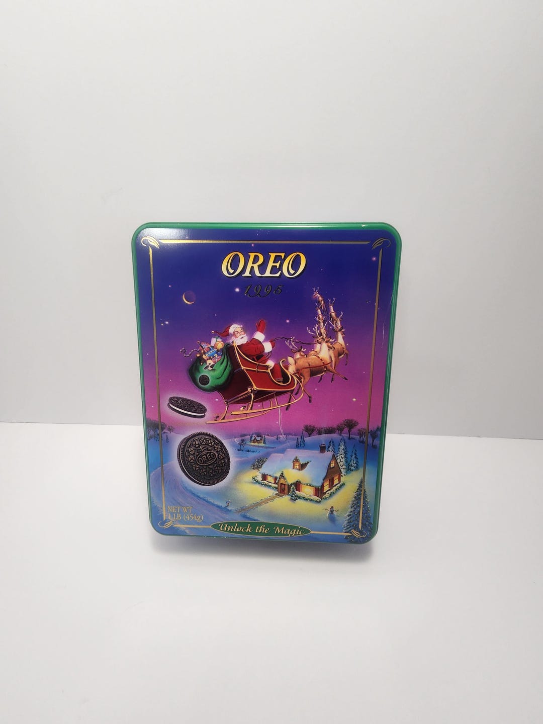 1995 Oreo Unlock the Magic Christmas Tin - Tins - Collectable Tins ...