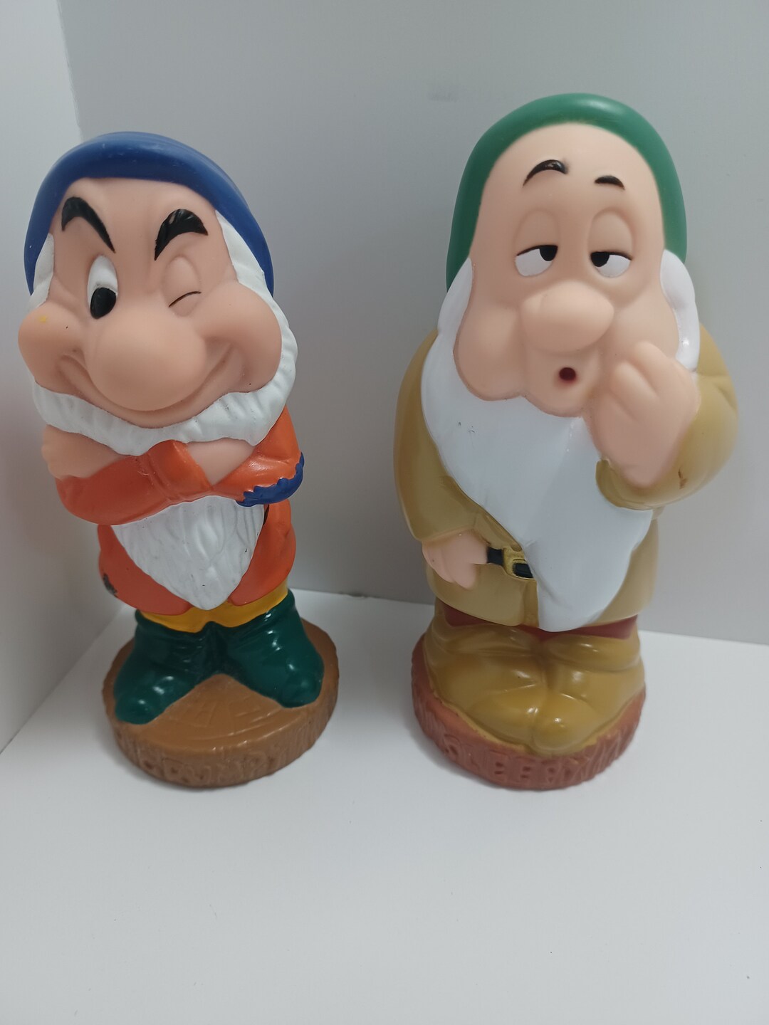 Vintage Snow White Figures Grumpy Figure Sleepy Figure Seven Dwarfs ...
