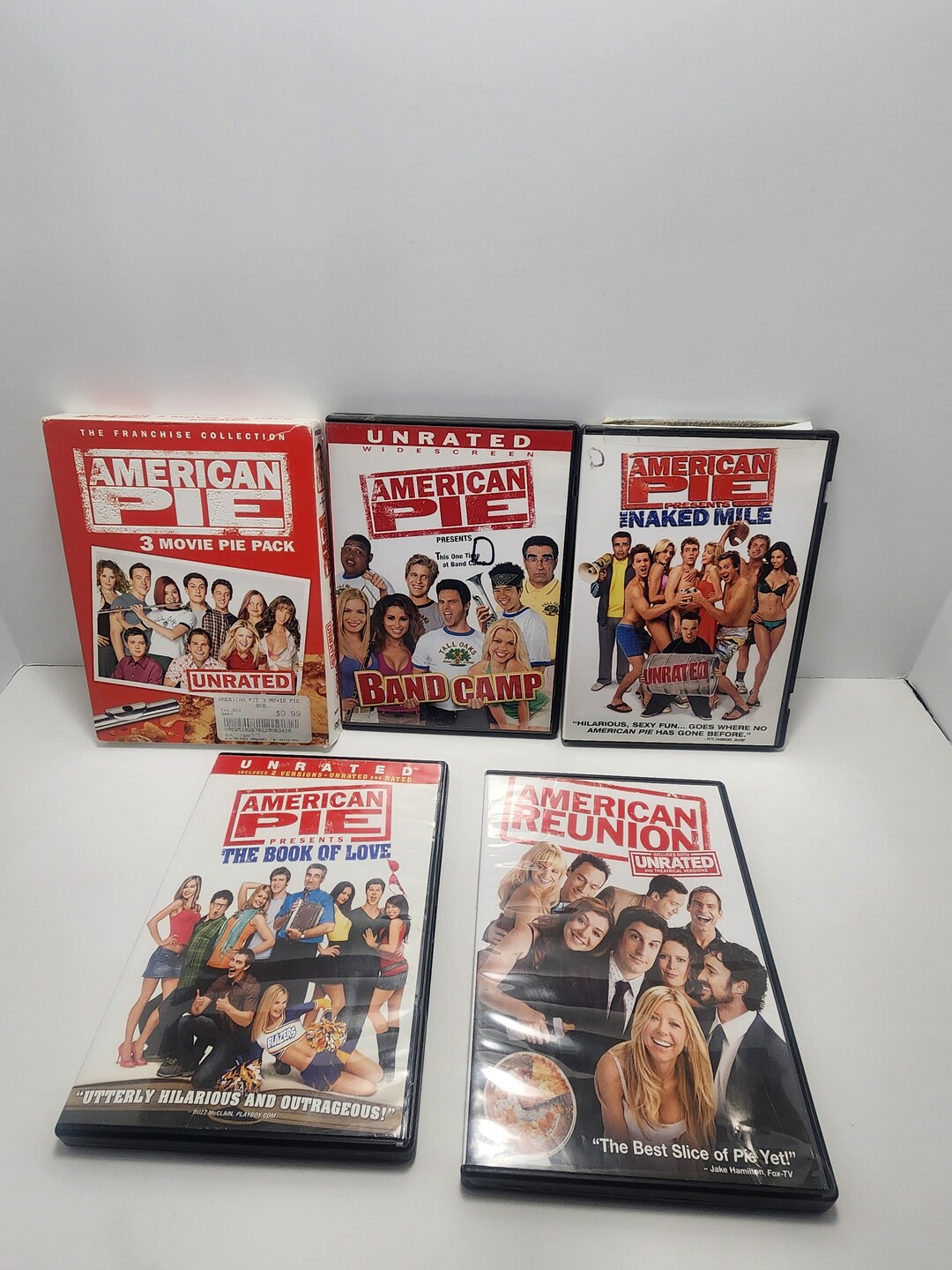 American Pie 7 Movie Set - American Pie - Dvds - Movie Set - Jason ...