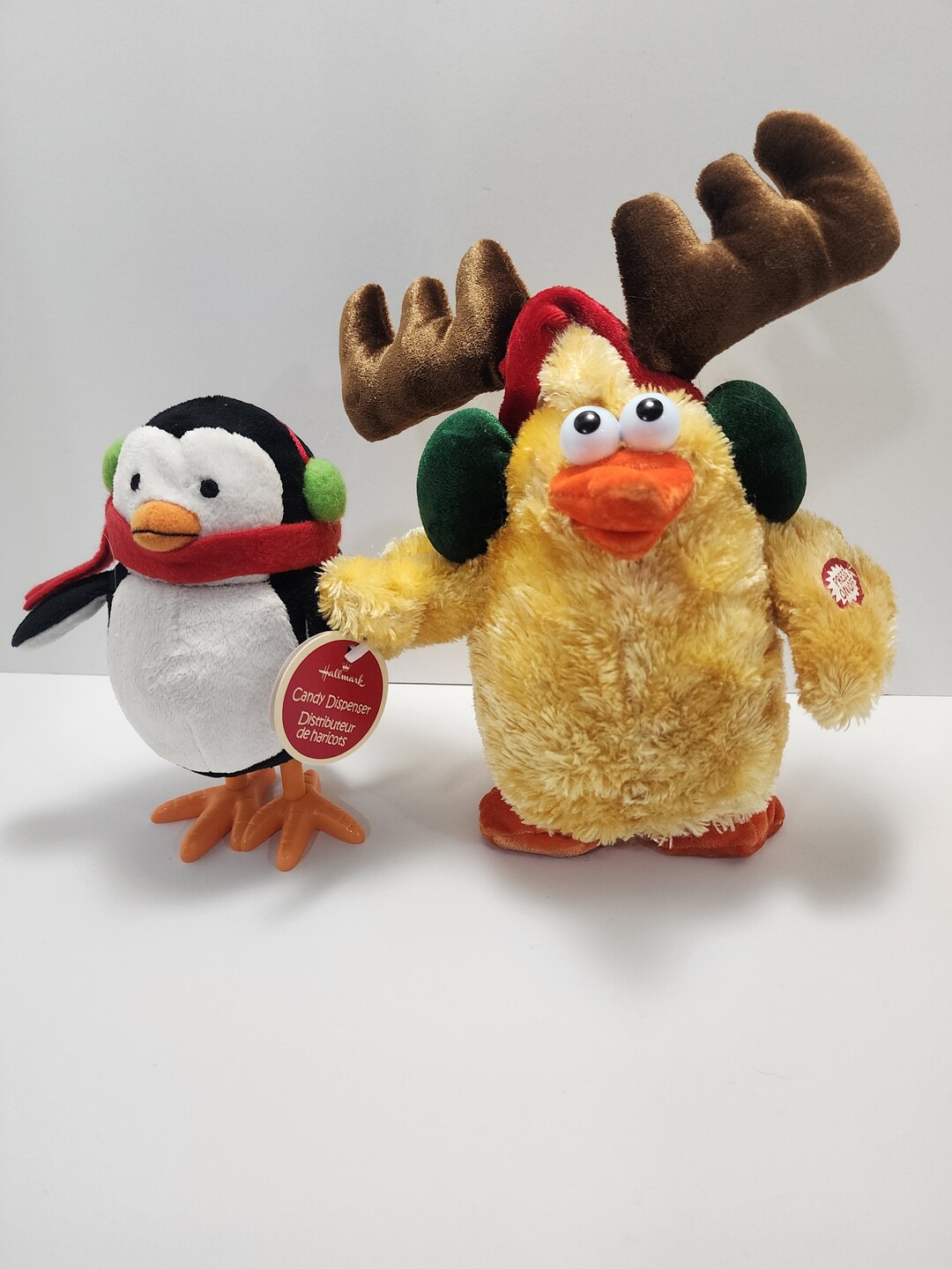 Christmas Stuffed Figures Dandees Collectors Choice Candy Dispenser ...