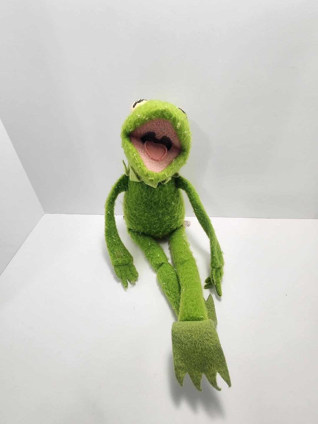 Kermit 1976 Fisher Pricd Vintage Plush Doll Kermit Kermit the Frog ...