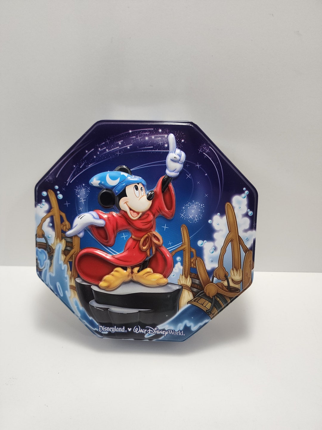 Disney Fantasia 2002 Vintage Tin Tin Collectable Tin Fantasia Disney ...