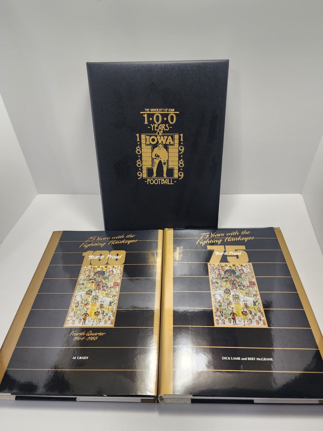 Iowa Hawkeyes 100 Years of History 2 Book Complete Set Sports Sports ...