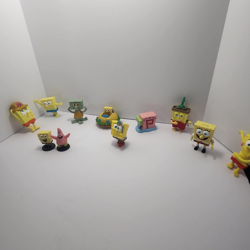 Spongebob Mini Figures - Etsy