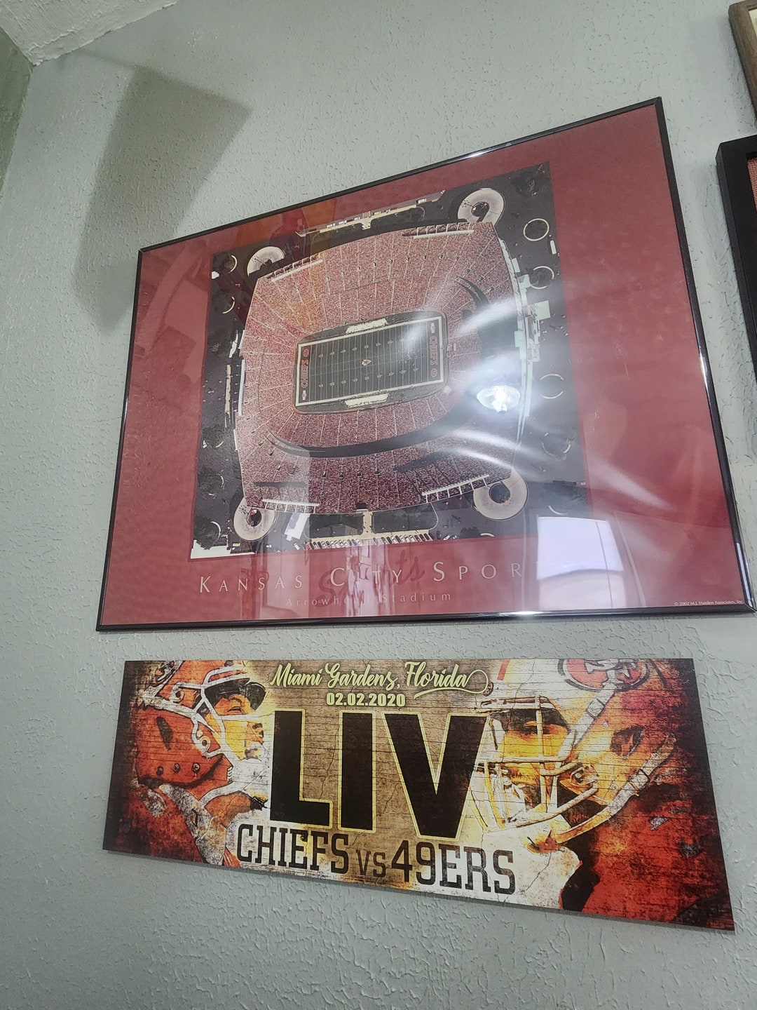 Kansas City Chiefs Signs - Superbowl Sign - Arrowhead Stadium - Kansas ...