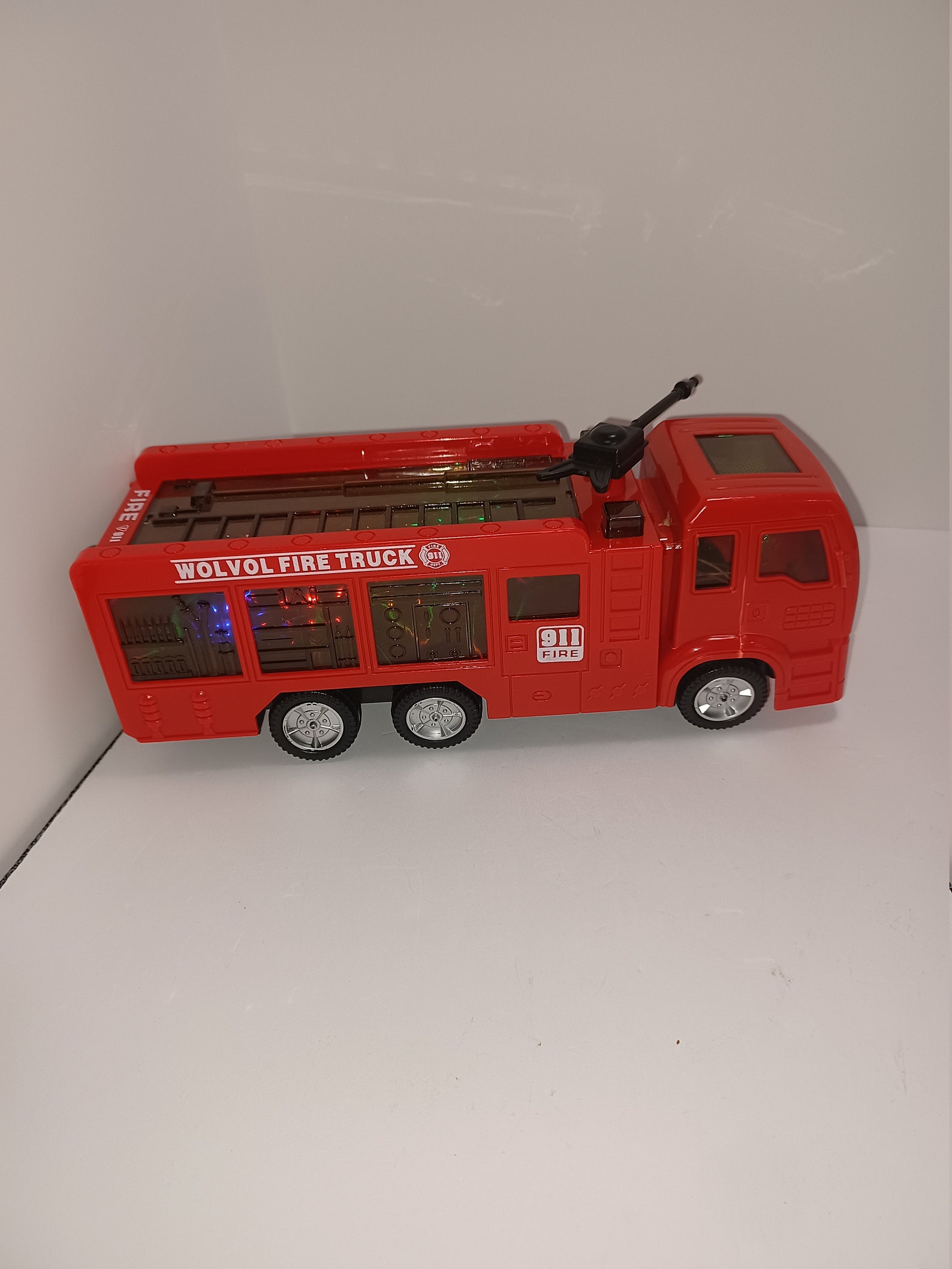 Wolvol Firetruck Fire Engine 3D Lighting Effects Sounds Lights - Etsy