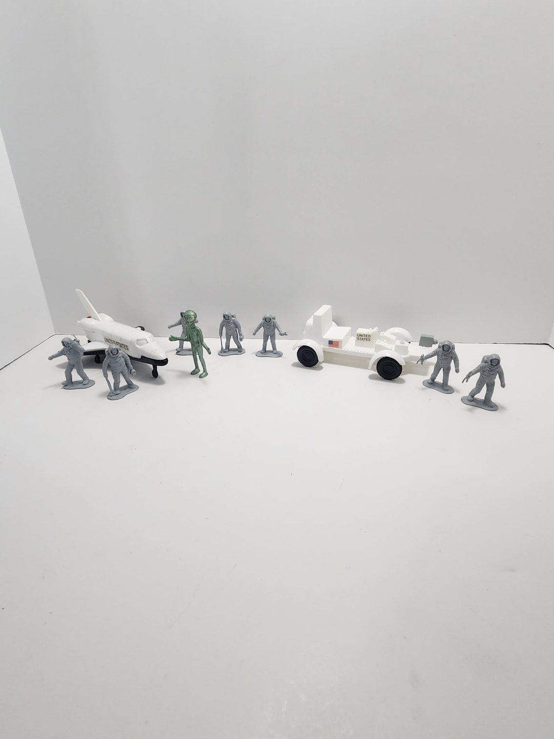Space Ship and Astronaut Action Figure Toy Lot - Etsy