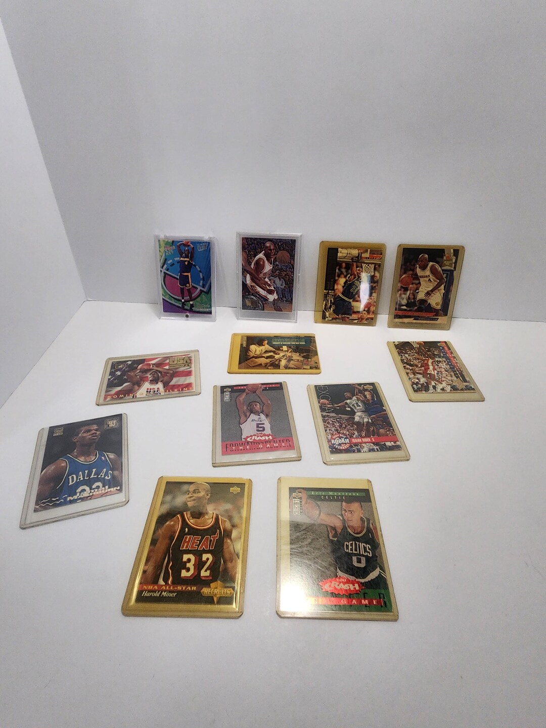 NBA Vintage 1990s Basketball Cards Lot - Basketball - Basketball Cards ...