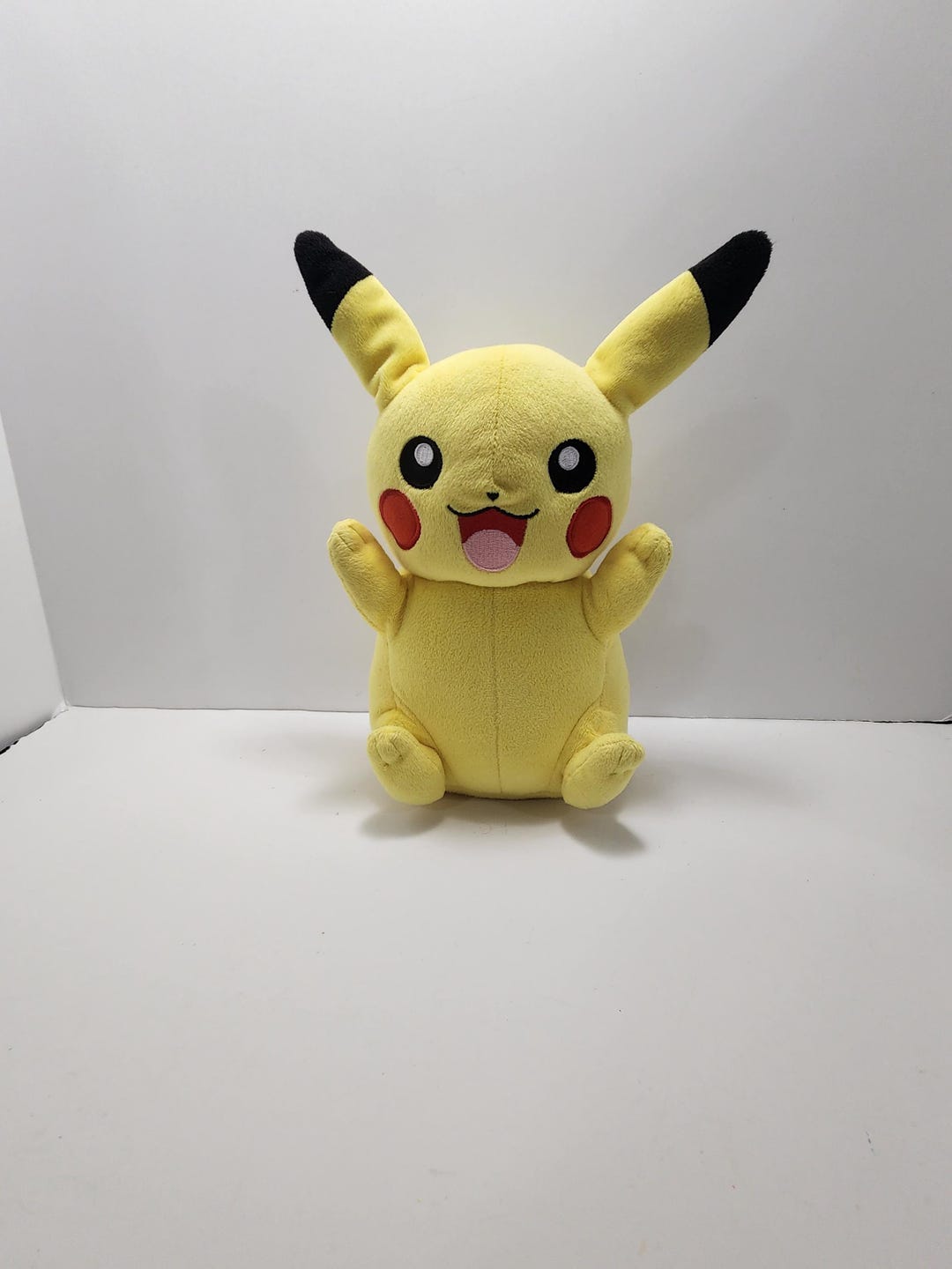 Tomy Interactive Pokemon Pikachu Hard Plush Figure - Pikachu - Pikachu ...