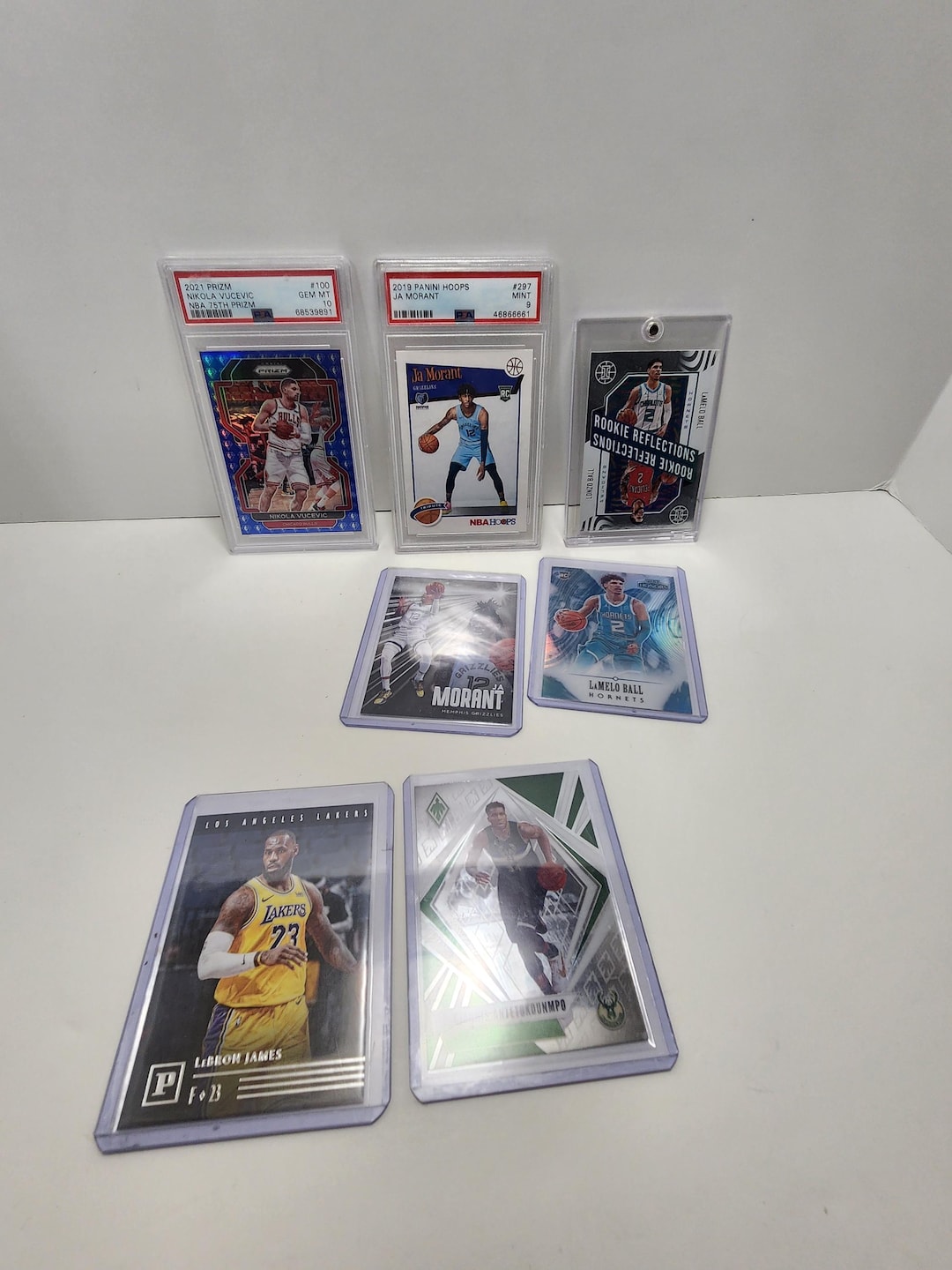 NBA Basketball Trading Cards - Lebron James - Ja Morant - NBA- NBA ...