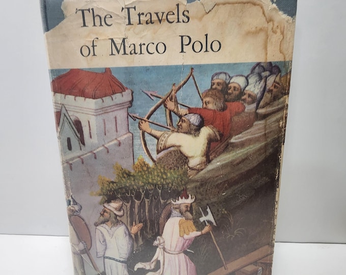 The Travels of Marco Polo 1950s Hardcover With Nice Illustrations in ...