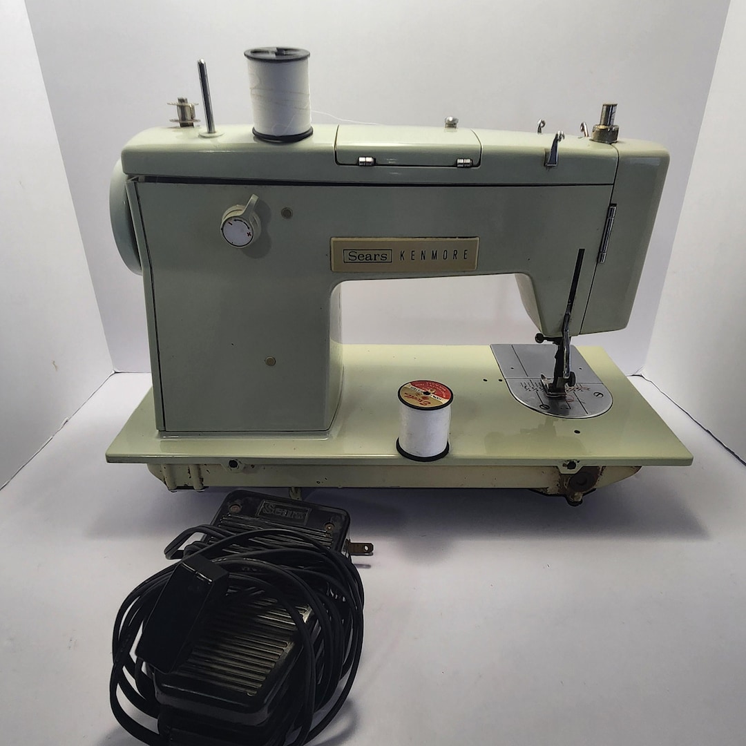 1960's Sears Kenmore Model 158 Sewing Machine - Sears - Sears Sewing ...