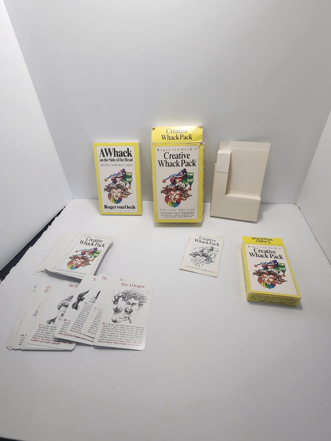 Roger Von Oech's 1992 Creative Whack Pack - Thinking Games - Games ...