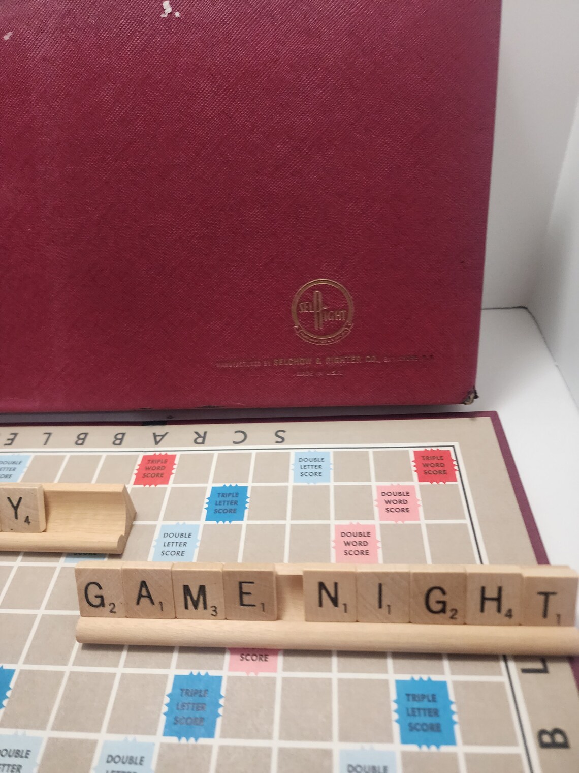 Scrabble Vintage Board Game Board Games Scrabble Vintage - Etsy