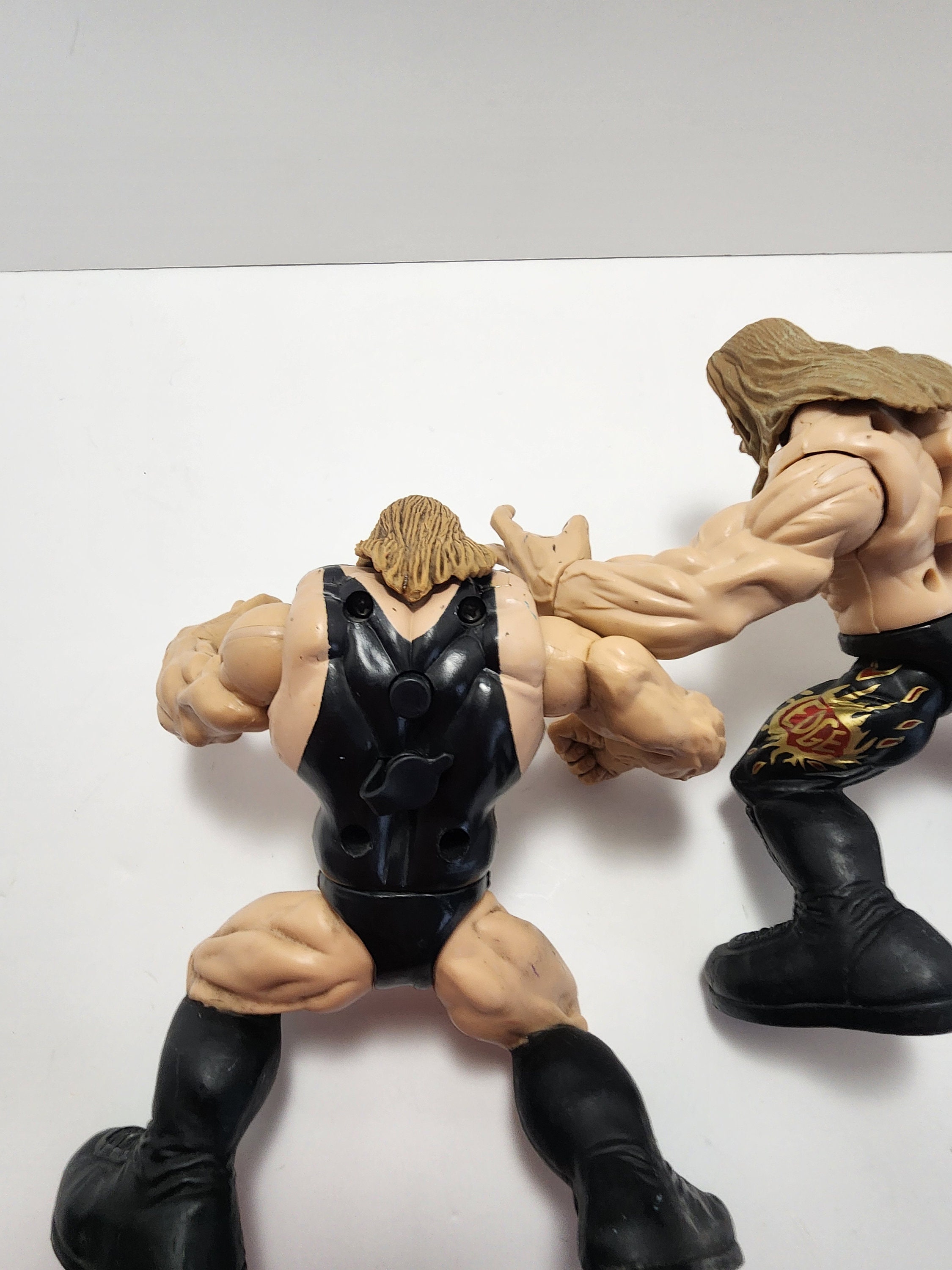 Wwf Jakks Maximum Sweat Action Figures - Edge - the Big Show - Paul ...