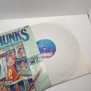 Alvin and the Chipmunks Vinyl Record 1984 Bagdasarian Song From Our TV ...