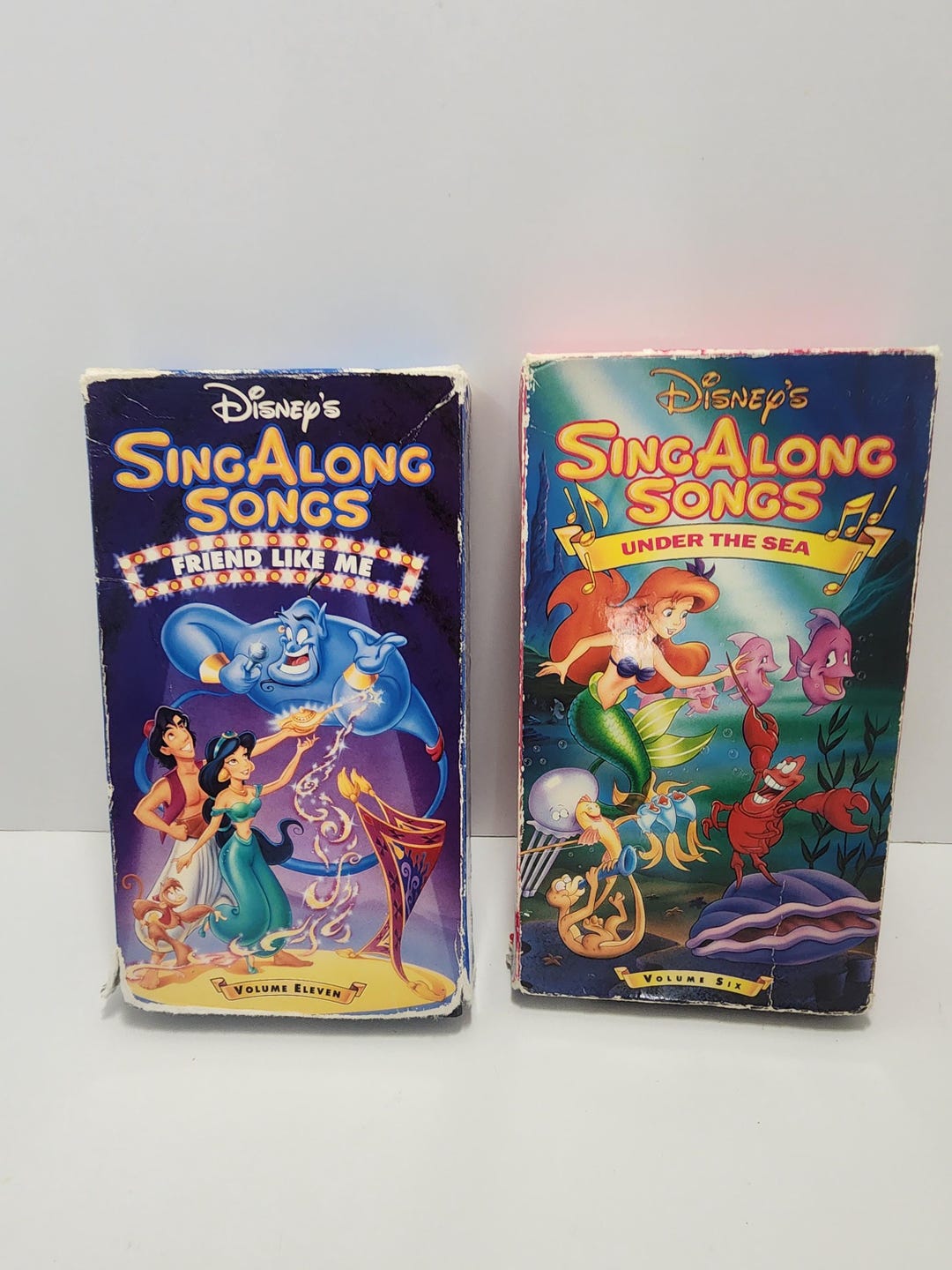 Disney Vintage VHS Sing A Long Tapes - Disney - Disney Movies - Vhs ...